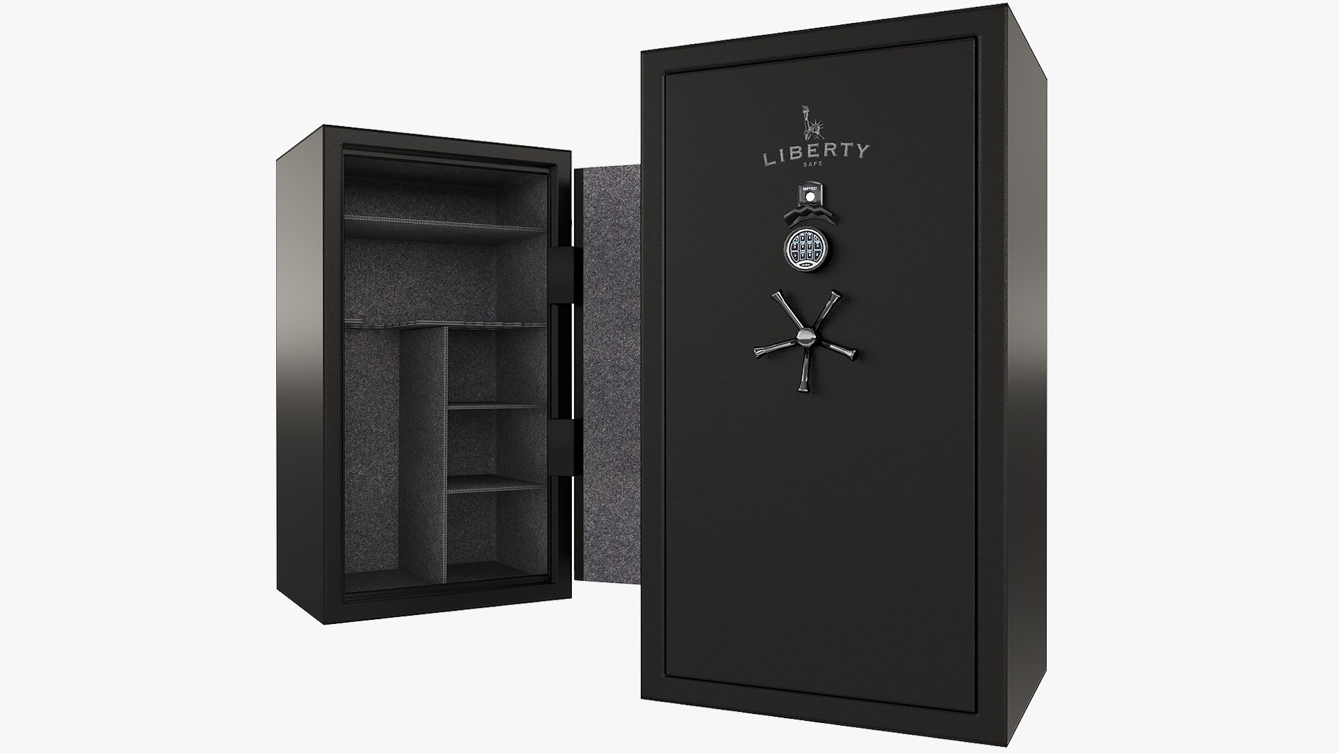 Liberty Gun Safe 3D Model - TurboSquid 1877398