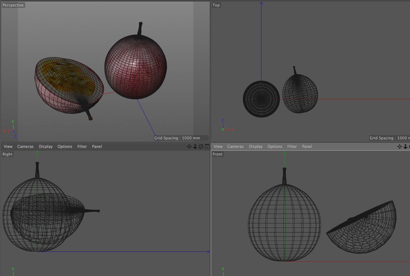 Fruits Model - TurboSquid 1541693