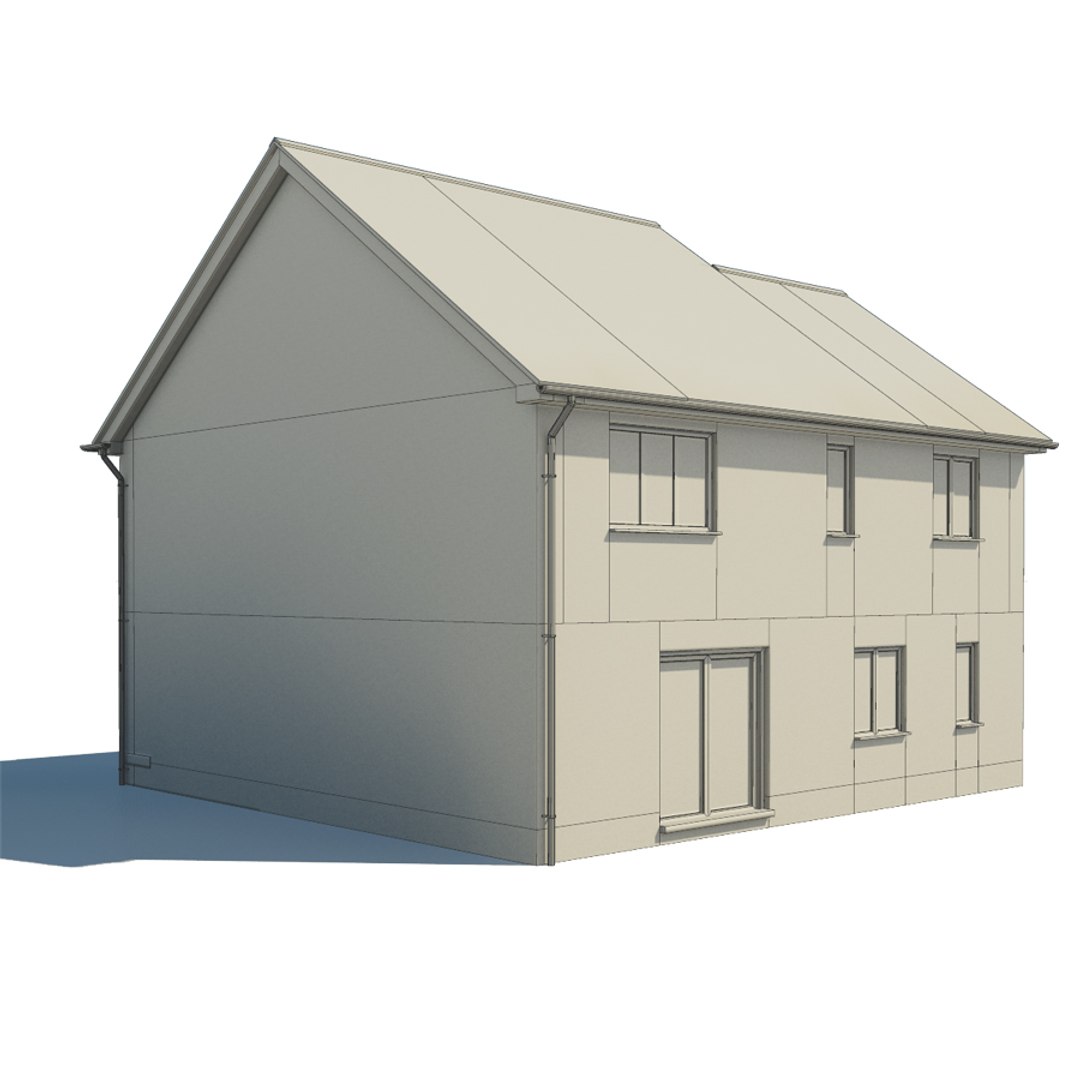 house home 3d obj