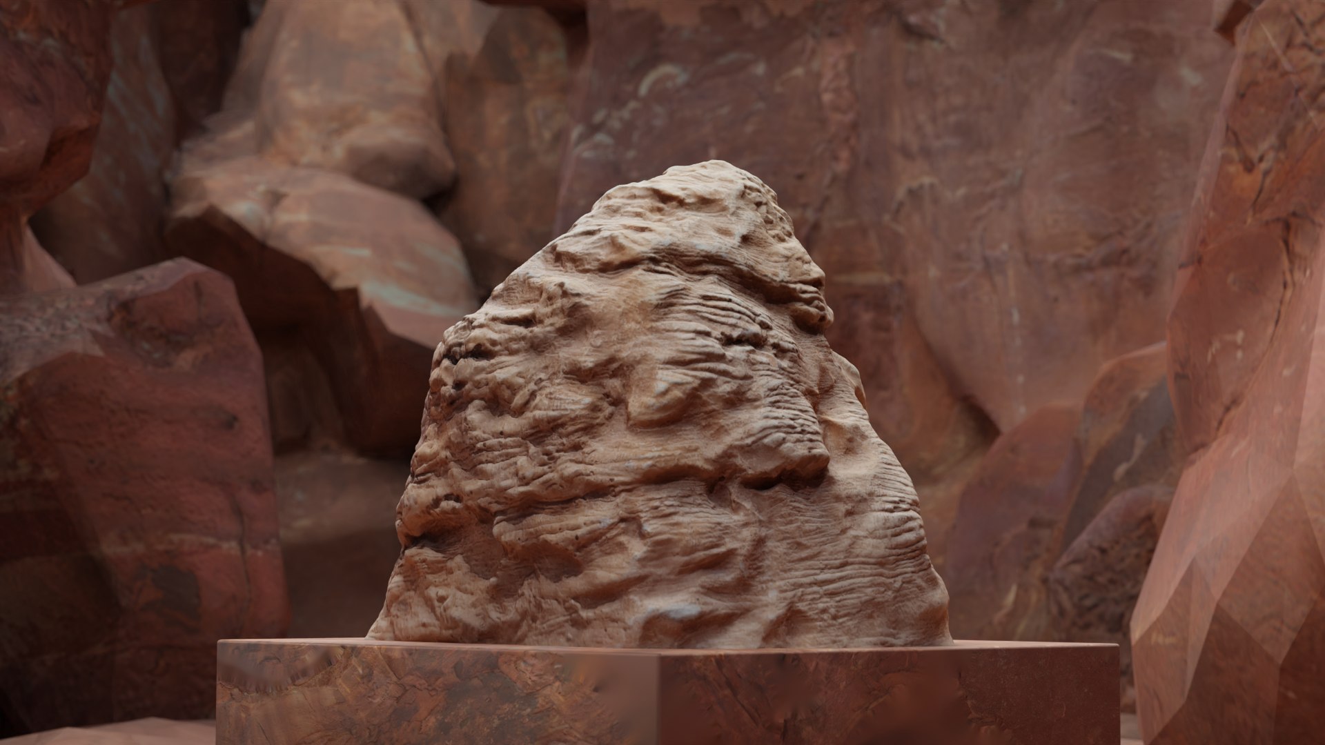 Canyon Rock 5 Model - TurboSquid 1913461