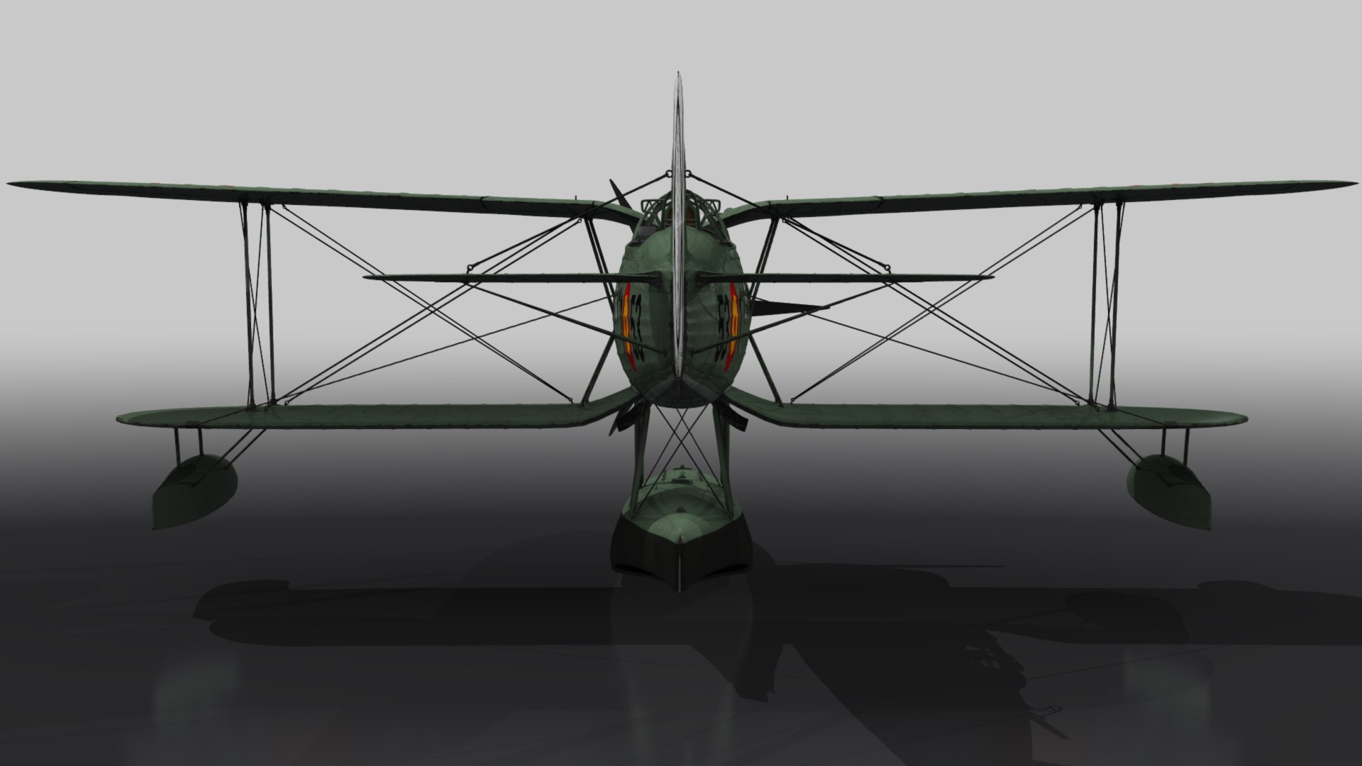 Aircraft Airplane Seaplane Obj