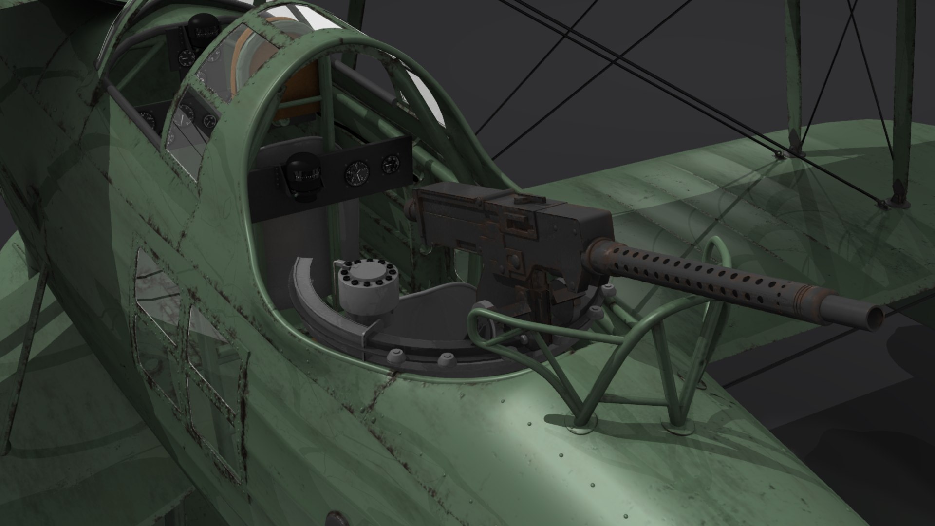 Aircraft Airplane Seaplane Obj