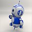 3d blueberry bot legacy series model