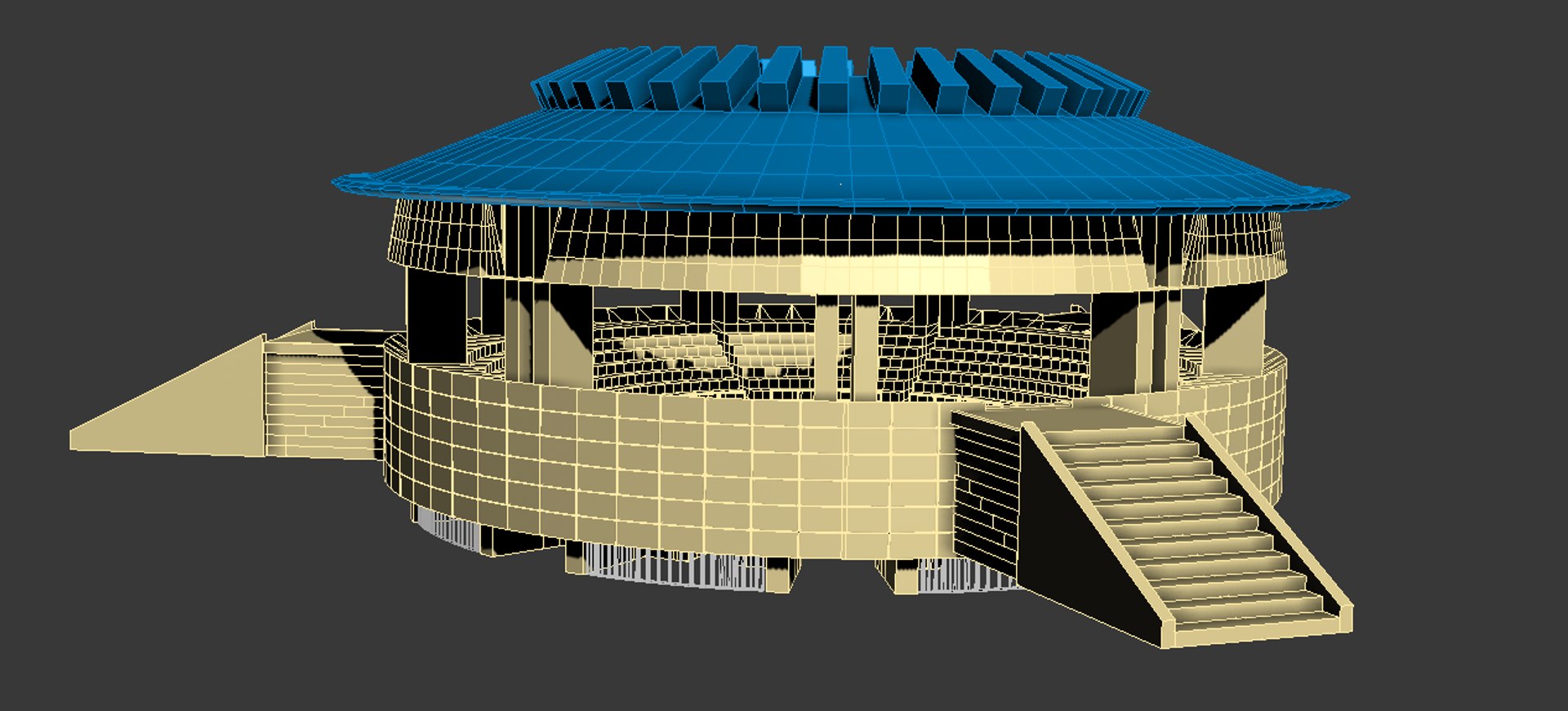 Free Coliseum Roman Gladiators Arena 3d Model