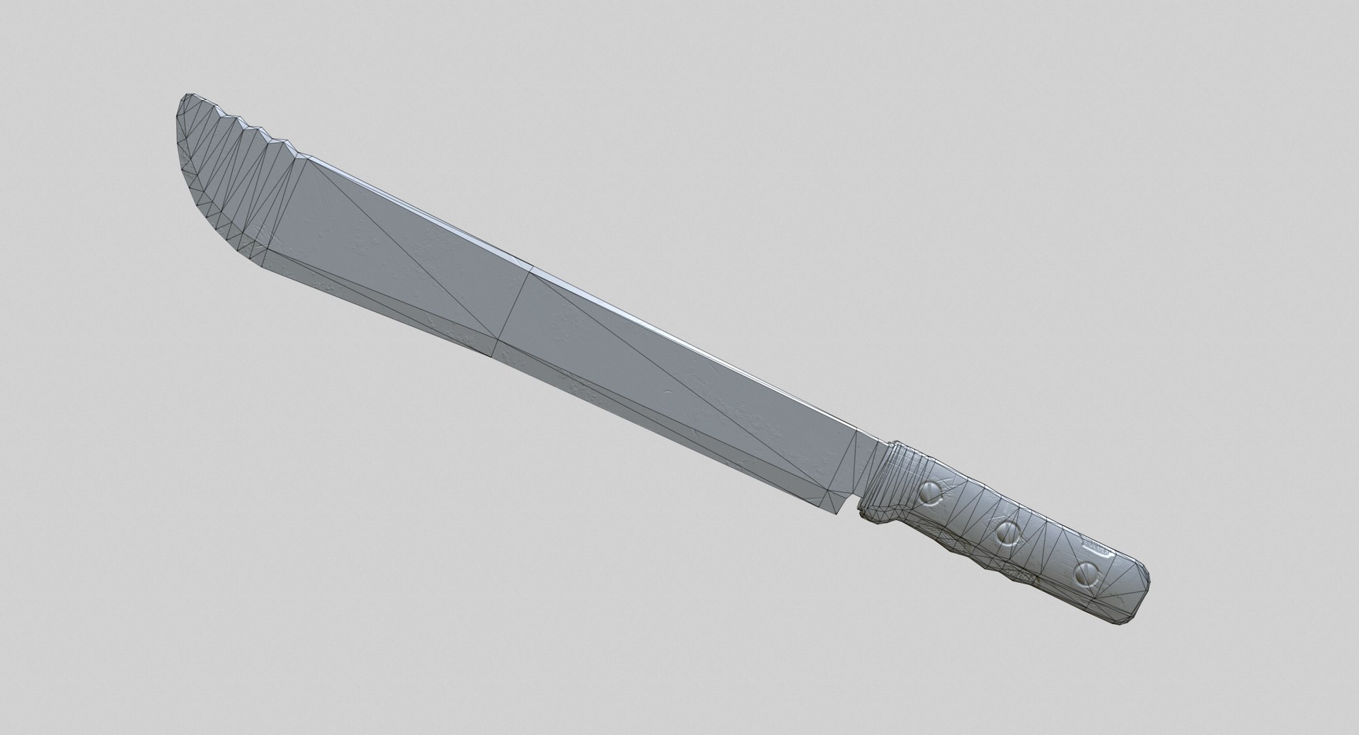 3D Model Machete Fps Weapon Animation - TurboSquid 1150217