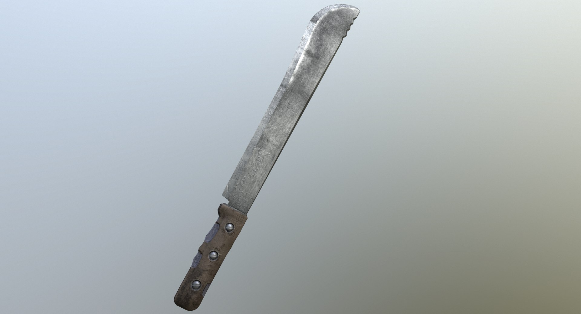 3D Model Machete Fps Weapon Animation - TurboSquid 1150217