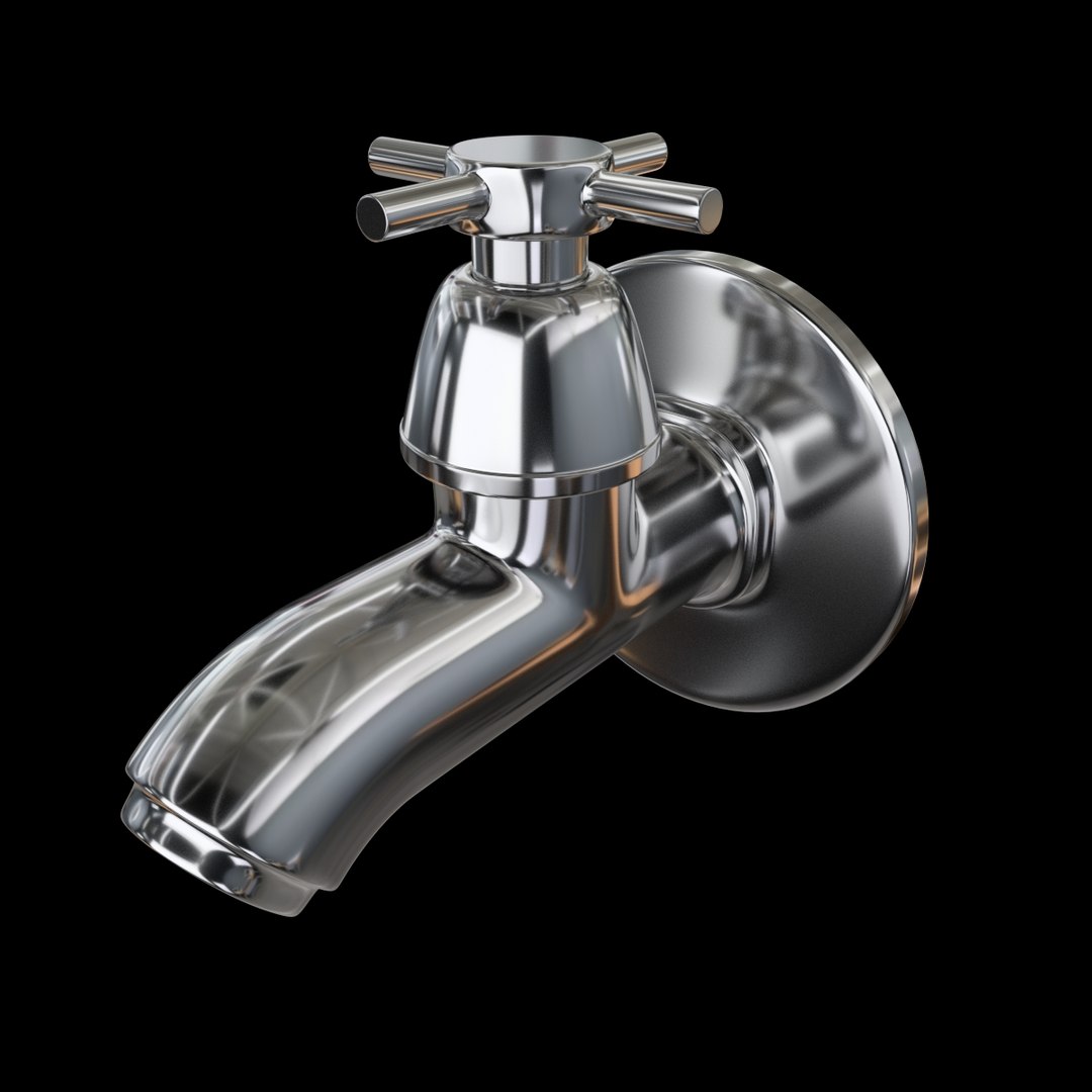 3d Water Tap Model