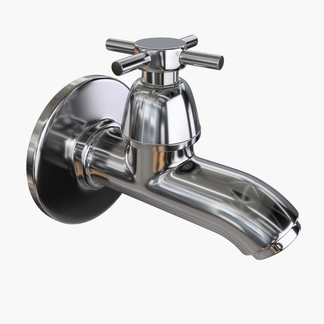 3d Water Tap Model