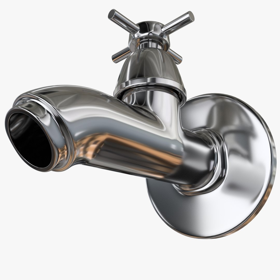 3d Water Tap Model