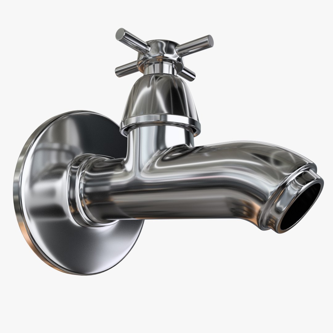 3d Water Tap Model