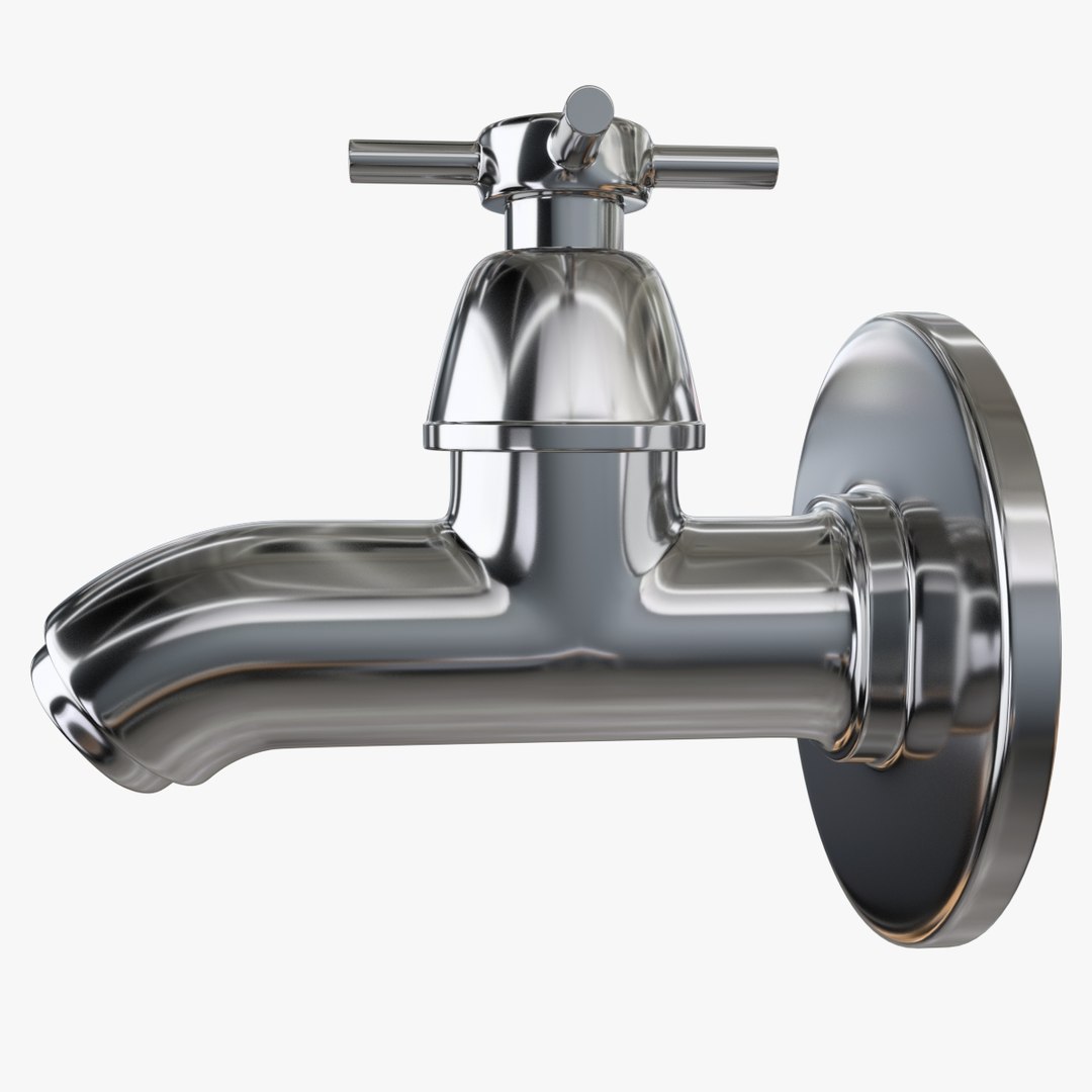 3d Water Tap Model