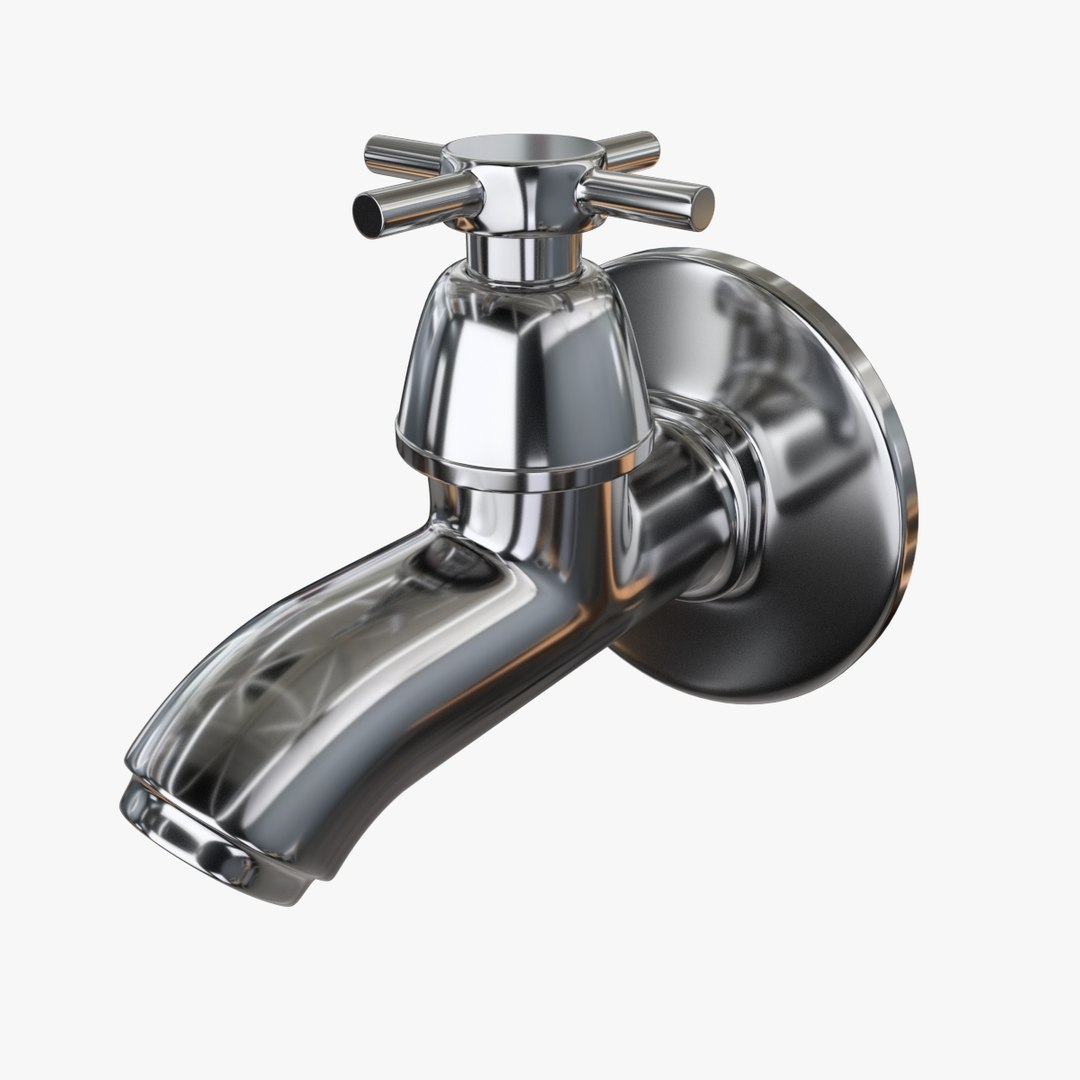 3d Water Tap Model