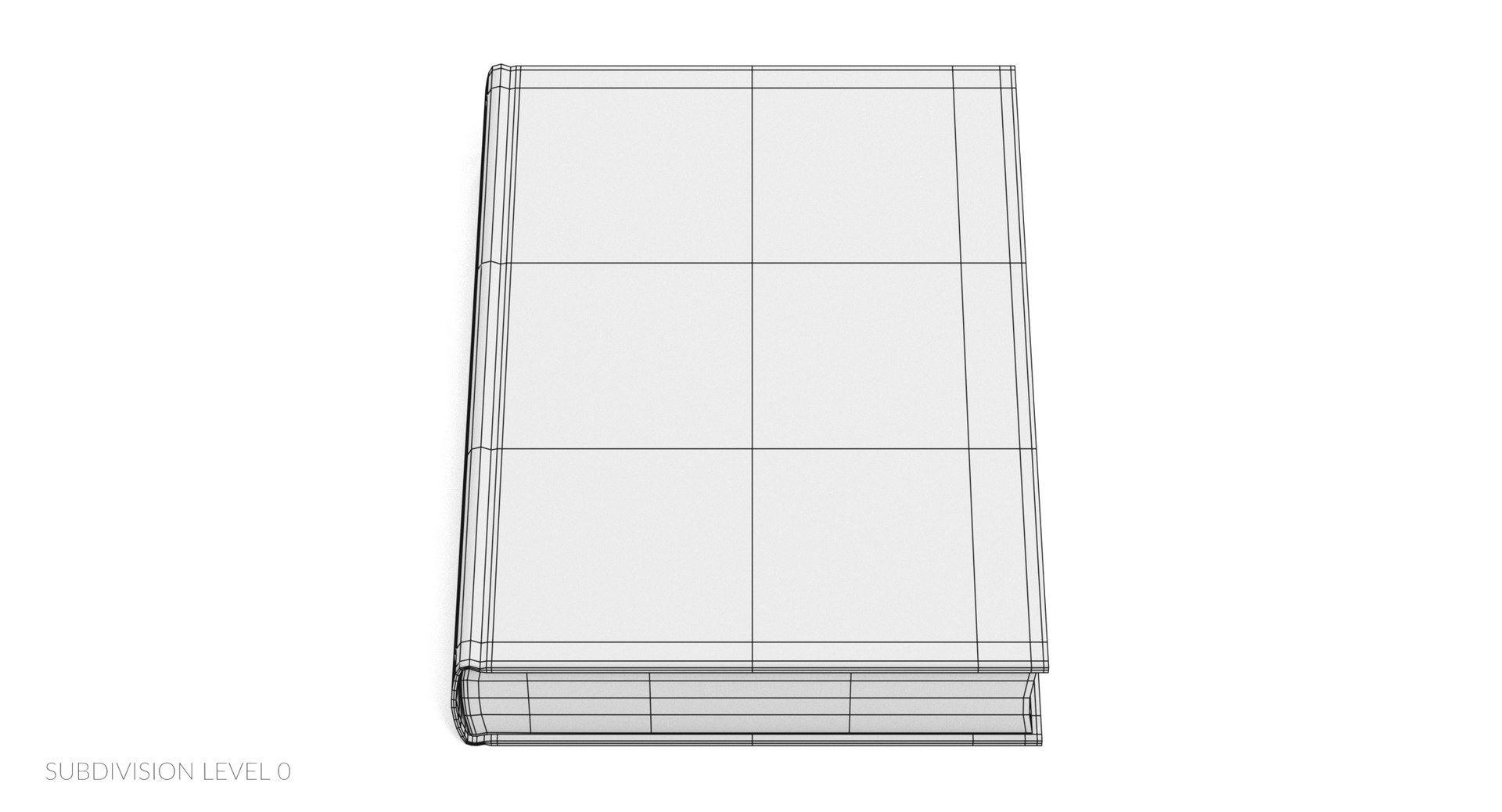 Blank Book 3D Model - TurboSquid 1374750