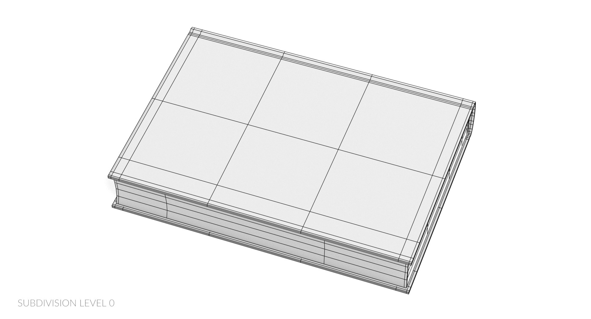 Blank Book 3D Model - TurboSquid 1374750