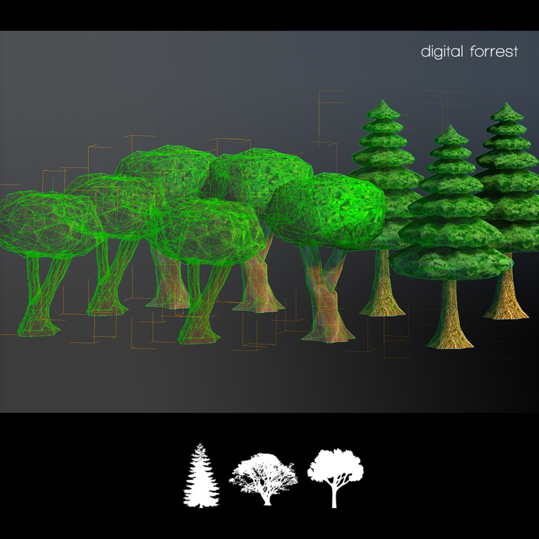 3ds max oak tree