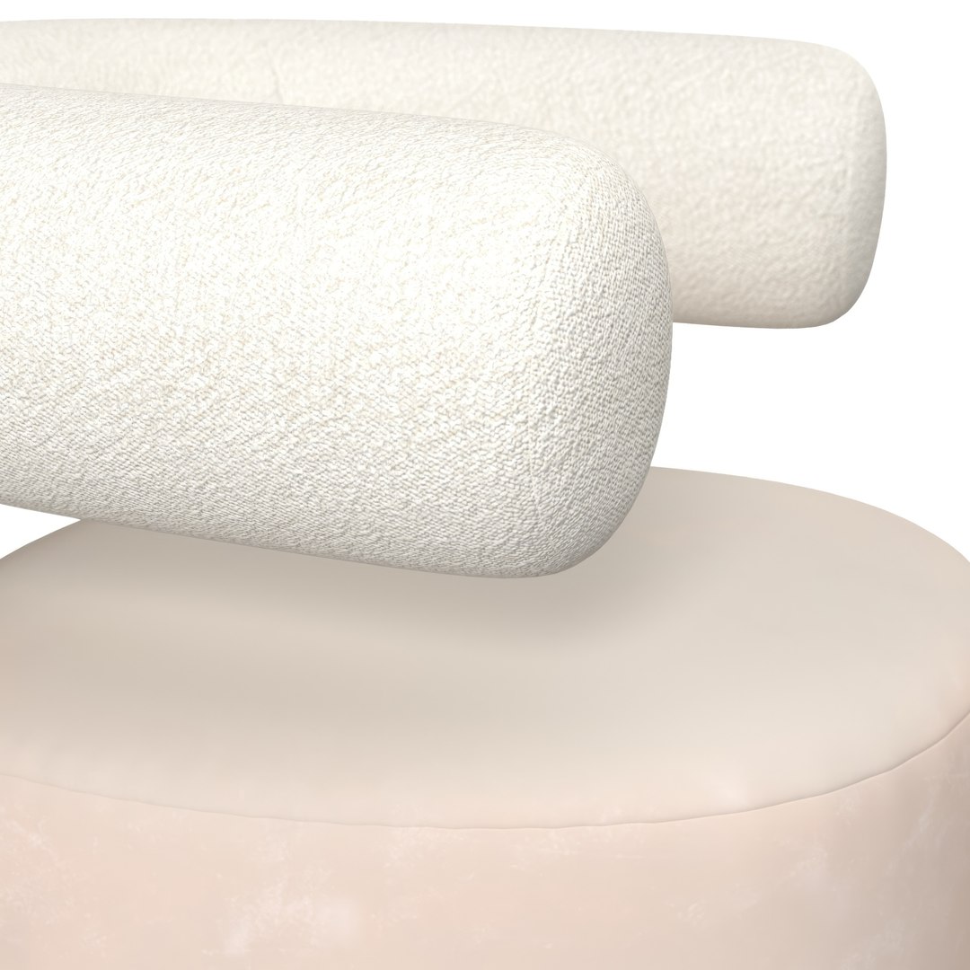 3D Flo Occasional Chair PBR - TurboSquid 2205263