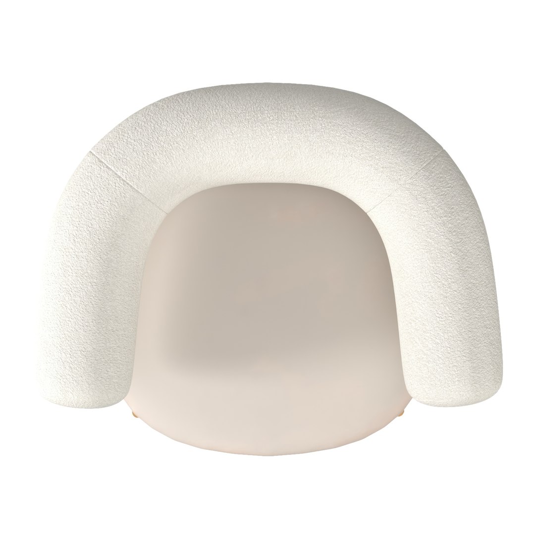 3D Flo Occasional Chair PBR - TurboSquid 2205263