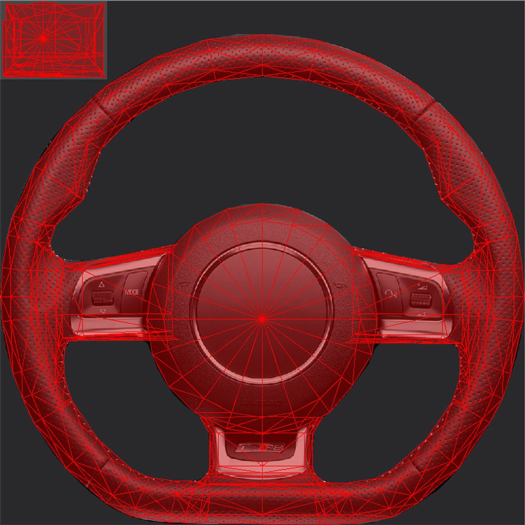 3D Model Steering Wheel - TurboSquid 1911352
