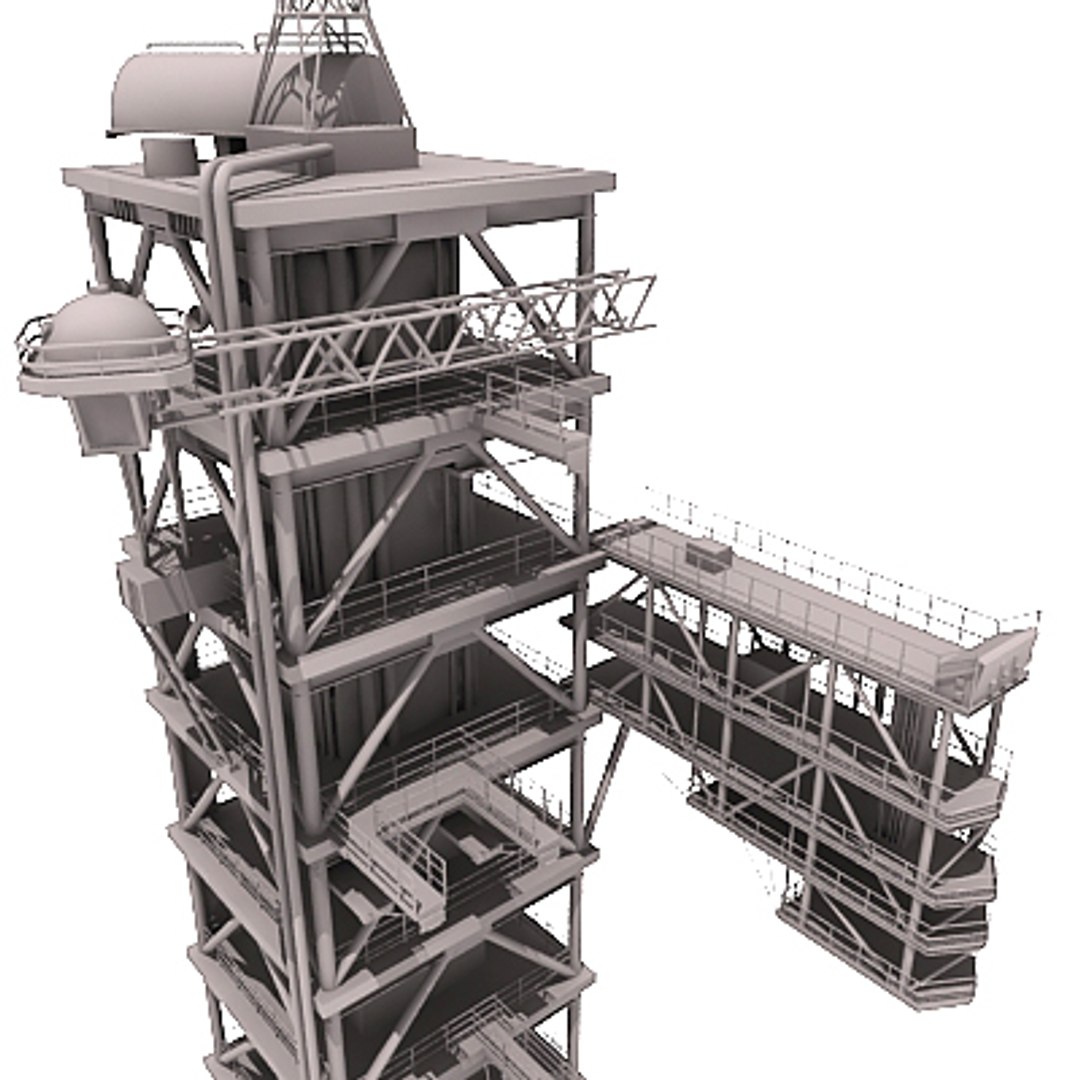 3ds industrial tower