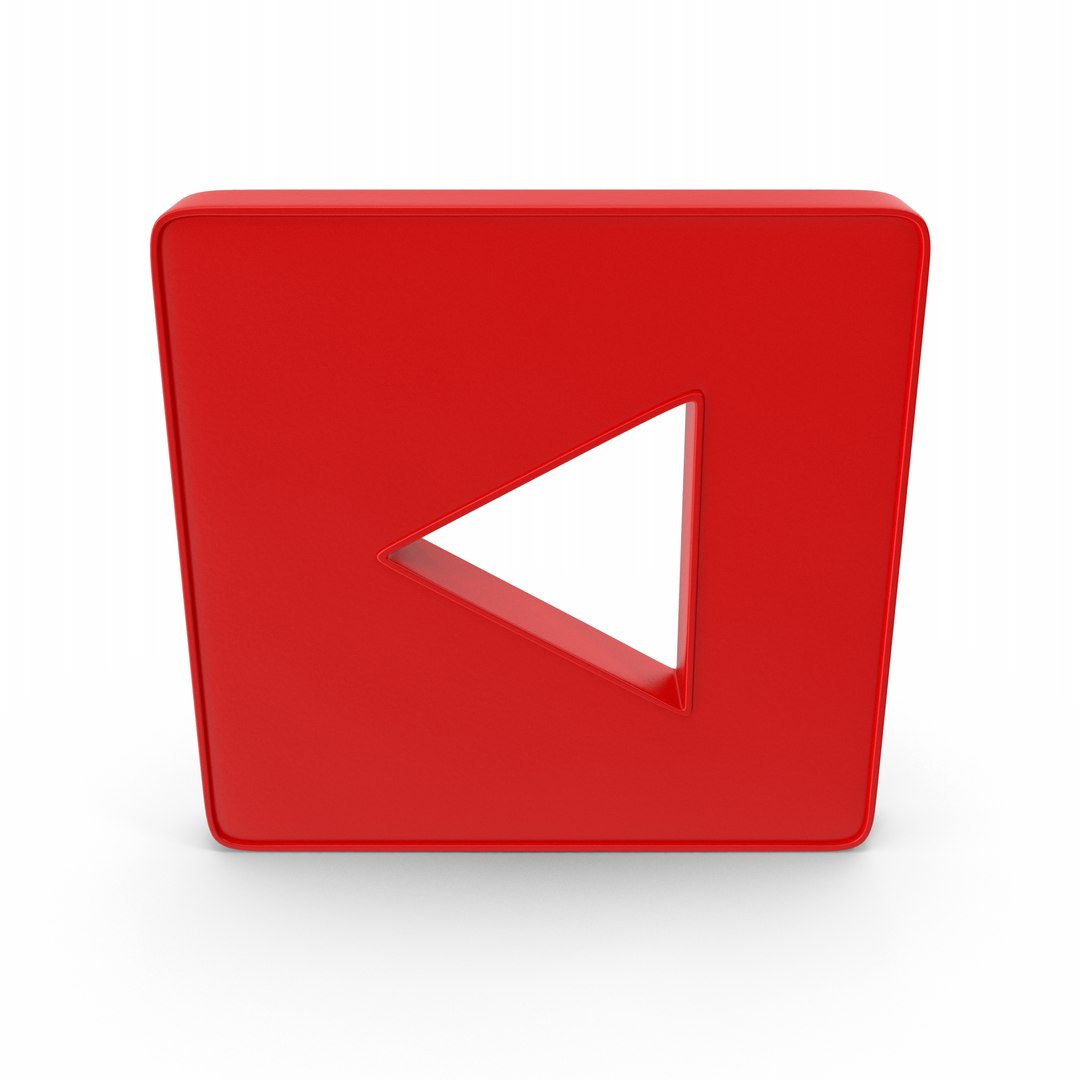 3D Play Icon 2 - TurboSquid 2316660