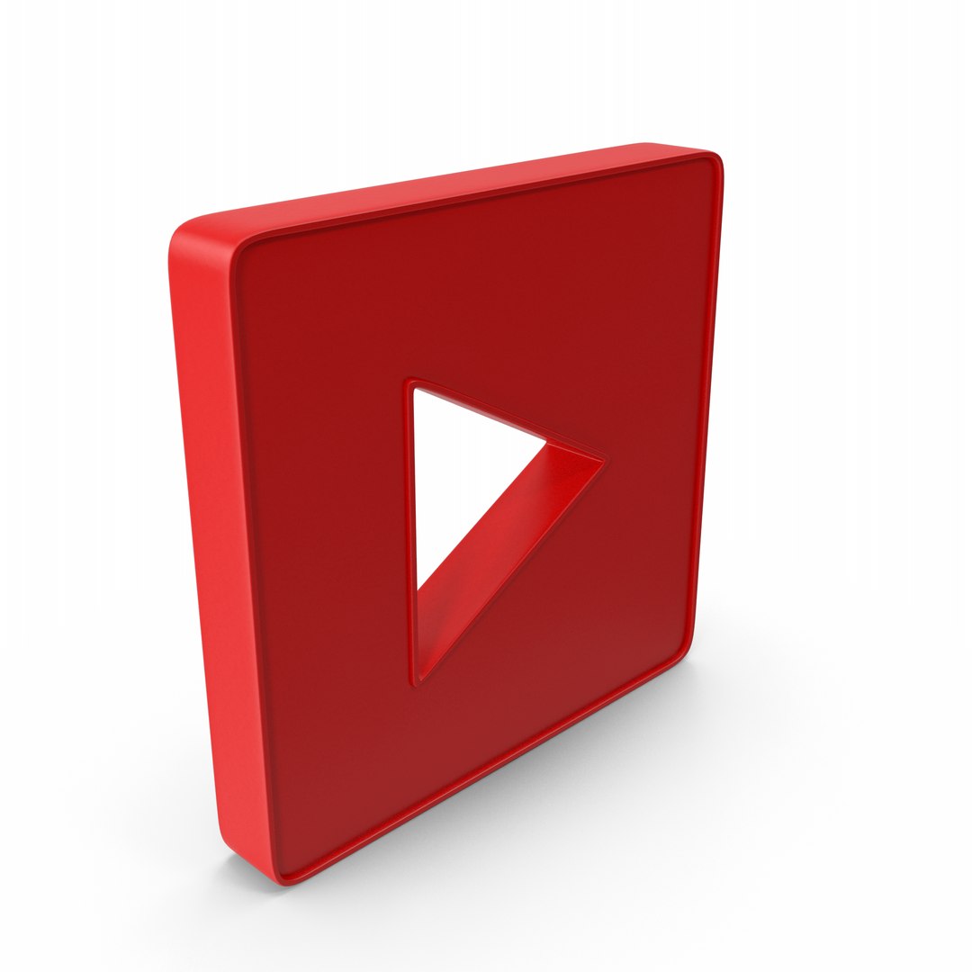 3D Play Icon 2 - TurboSquid 2316660