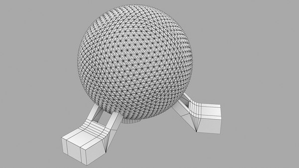 3D epcot center - TurboSquid 1700799