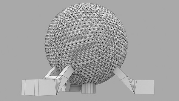 3D epcot center - TurboSquid 1700799