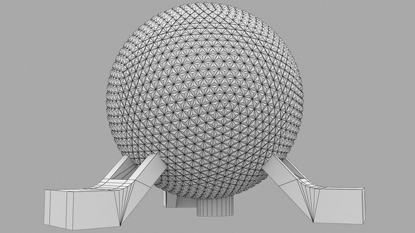 3D epcot center - TurboSquid 1700799
