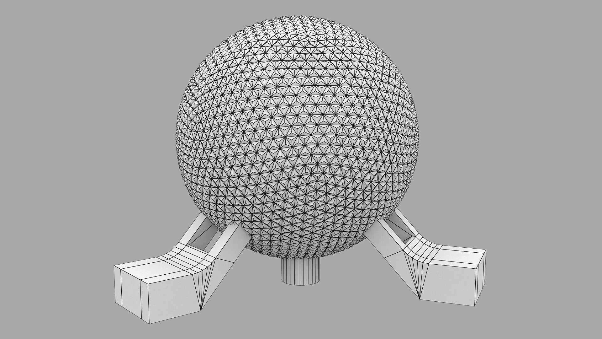 3D Epcot Center - TurboSquid 1700799