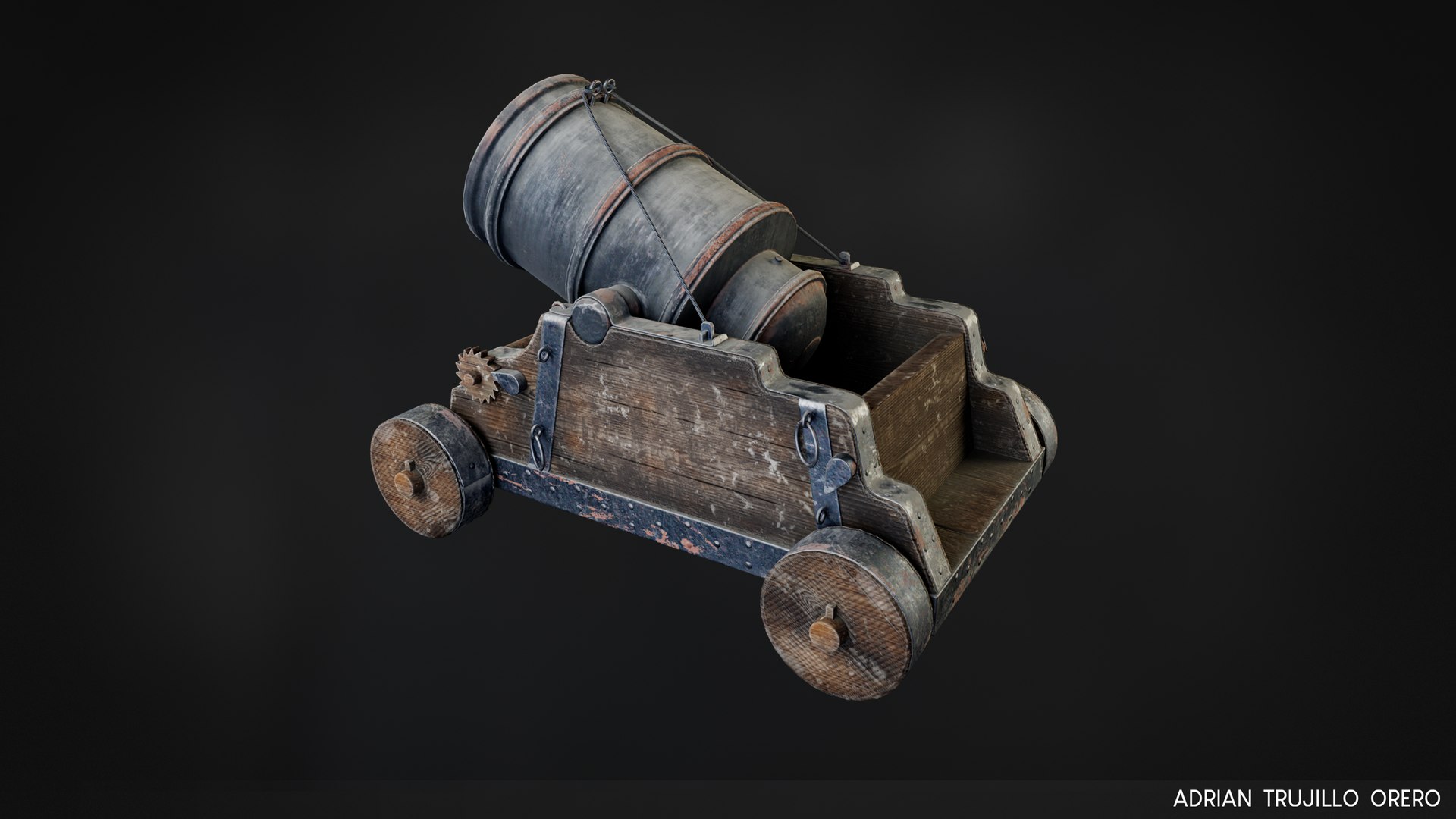 Medieval Mortar 3D Model - TurboSquid 1974655