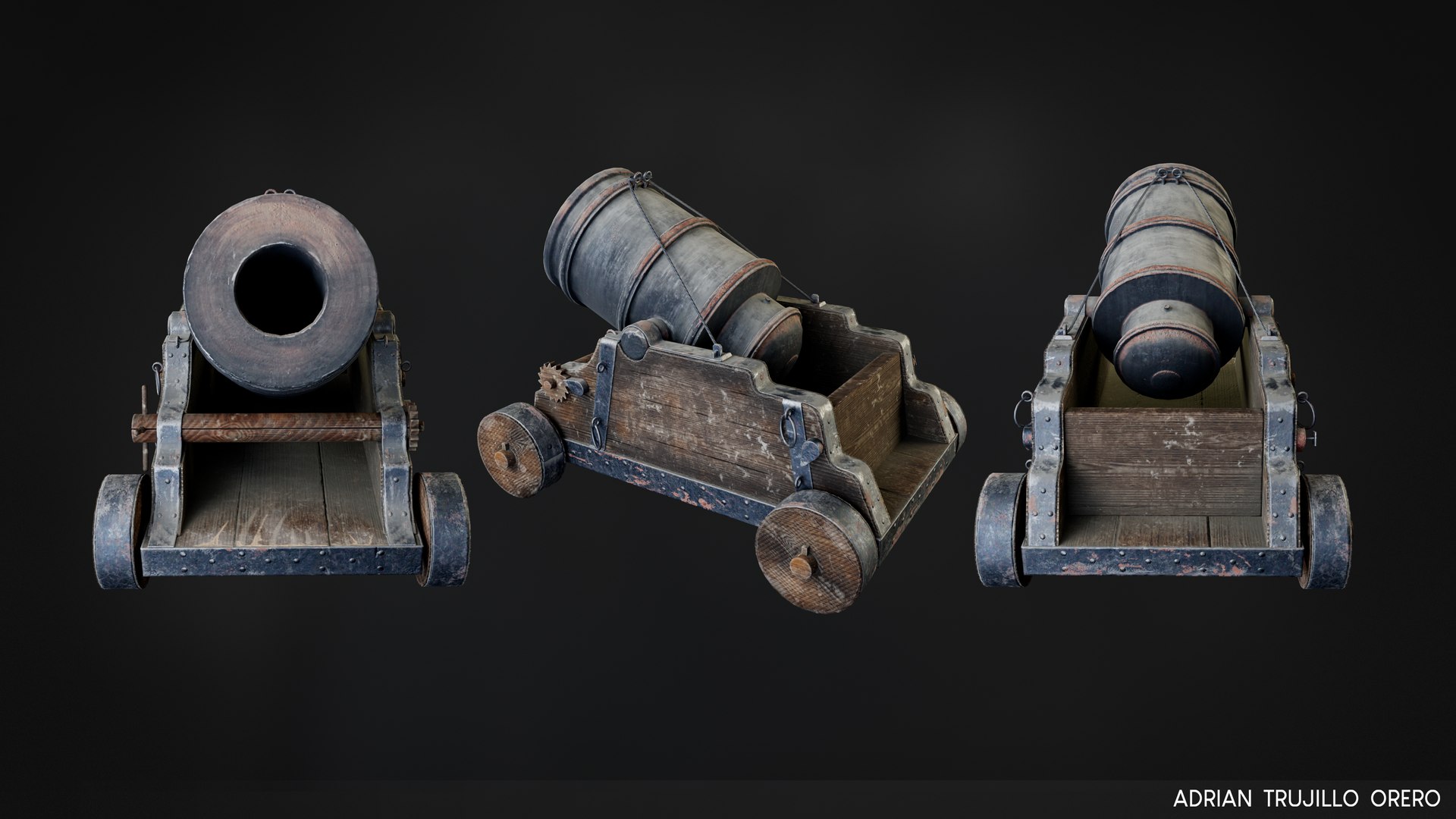 Medieval Mortar 3D Model - TurboSquid 1974655