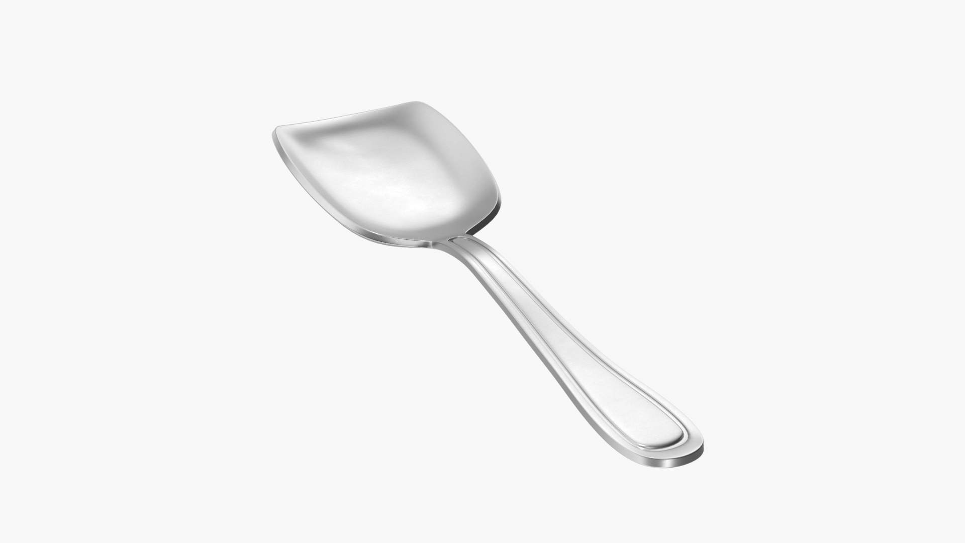 Serving Spoon 3D Model - TurboSquid 2433555