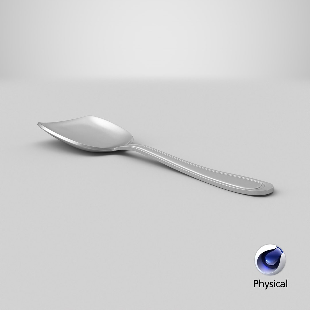 Serving Spoon 3D Model - TurboSquid 2433555
