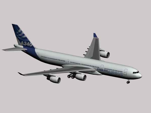 aircraft airbus 3d model