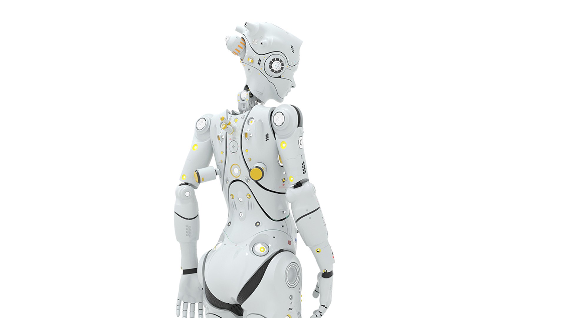 Pregnant Robot Girl 3D - TurboSquid 1849725