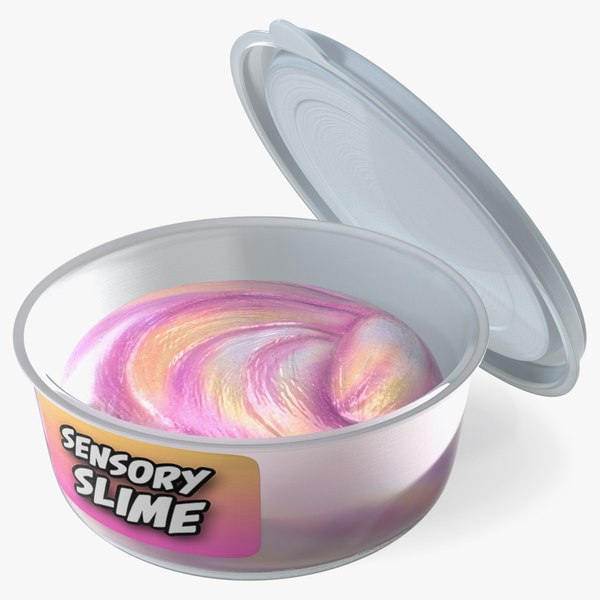 modelo 3d Yellow Pink Pot Toy Slimes - TurboSquid 2113218