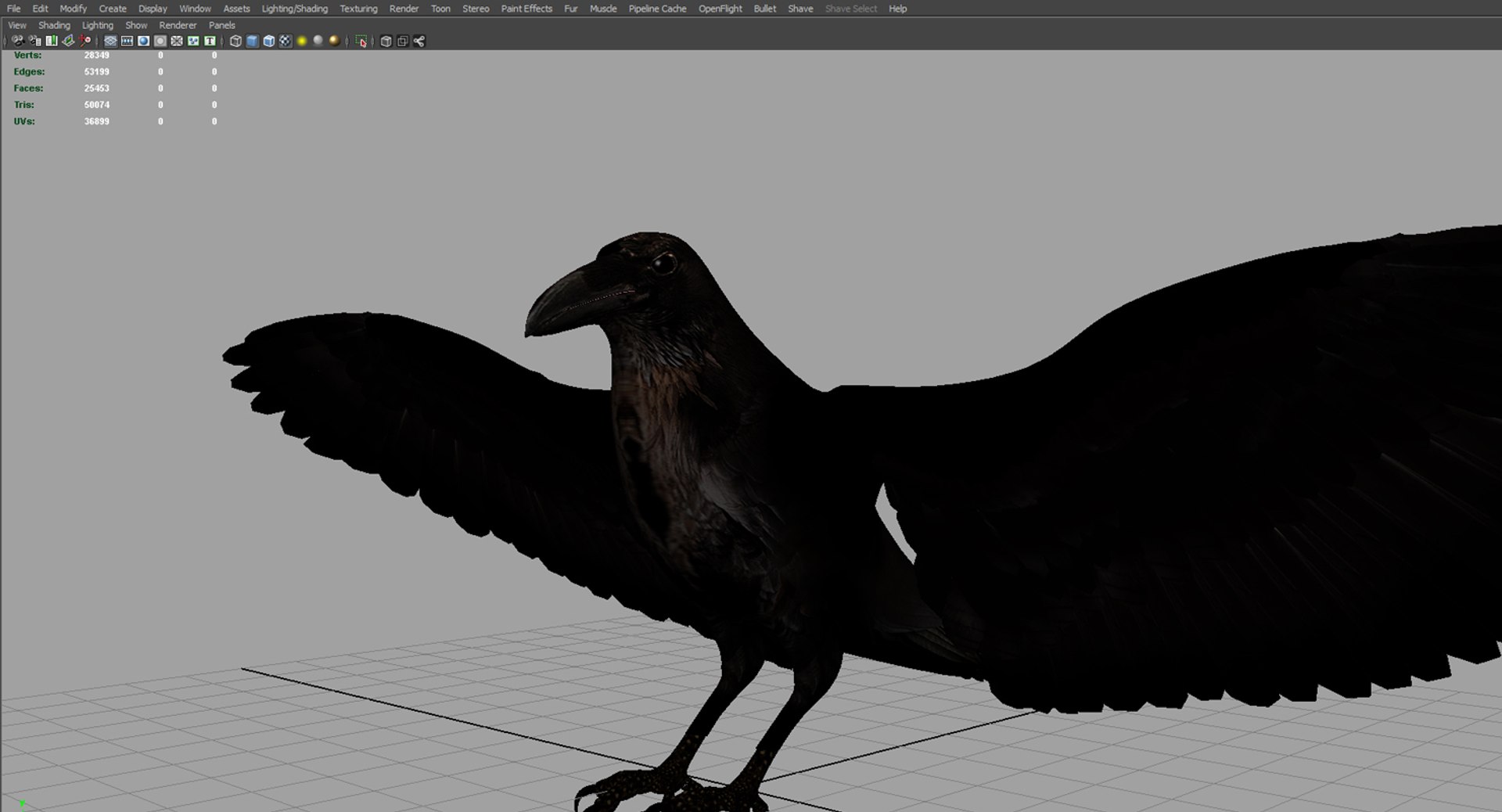 Raven 3D model - TurboSquid 1480464