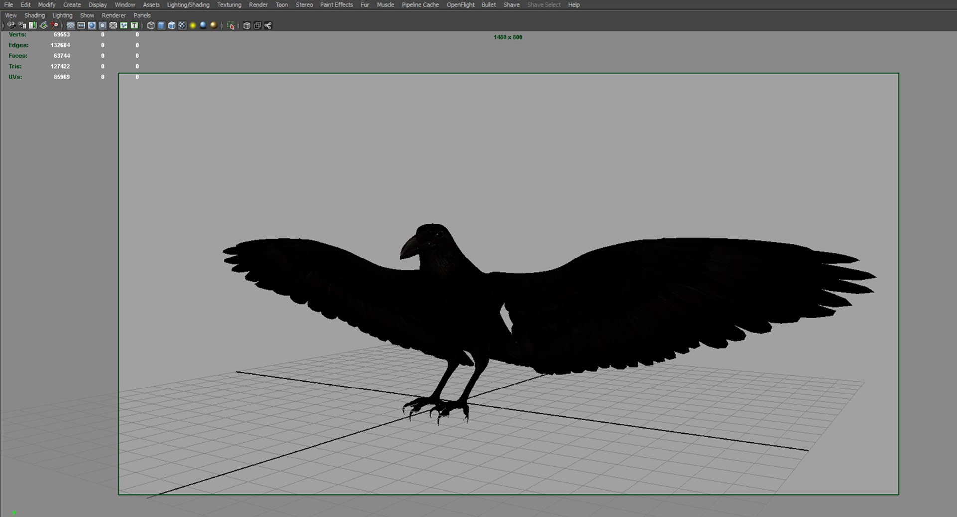 Raven 3D model - TurboSquid 1480464