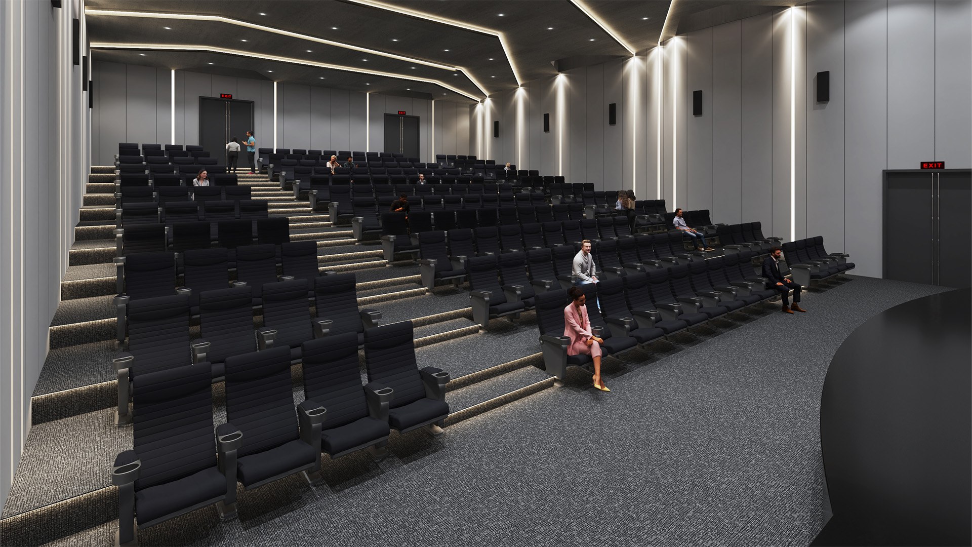 Auditorium Model - TurboSquid 2387351