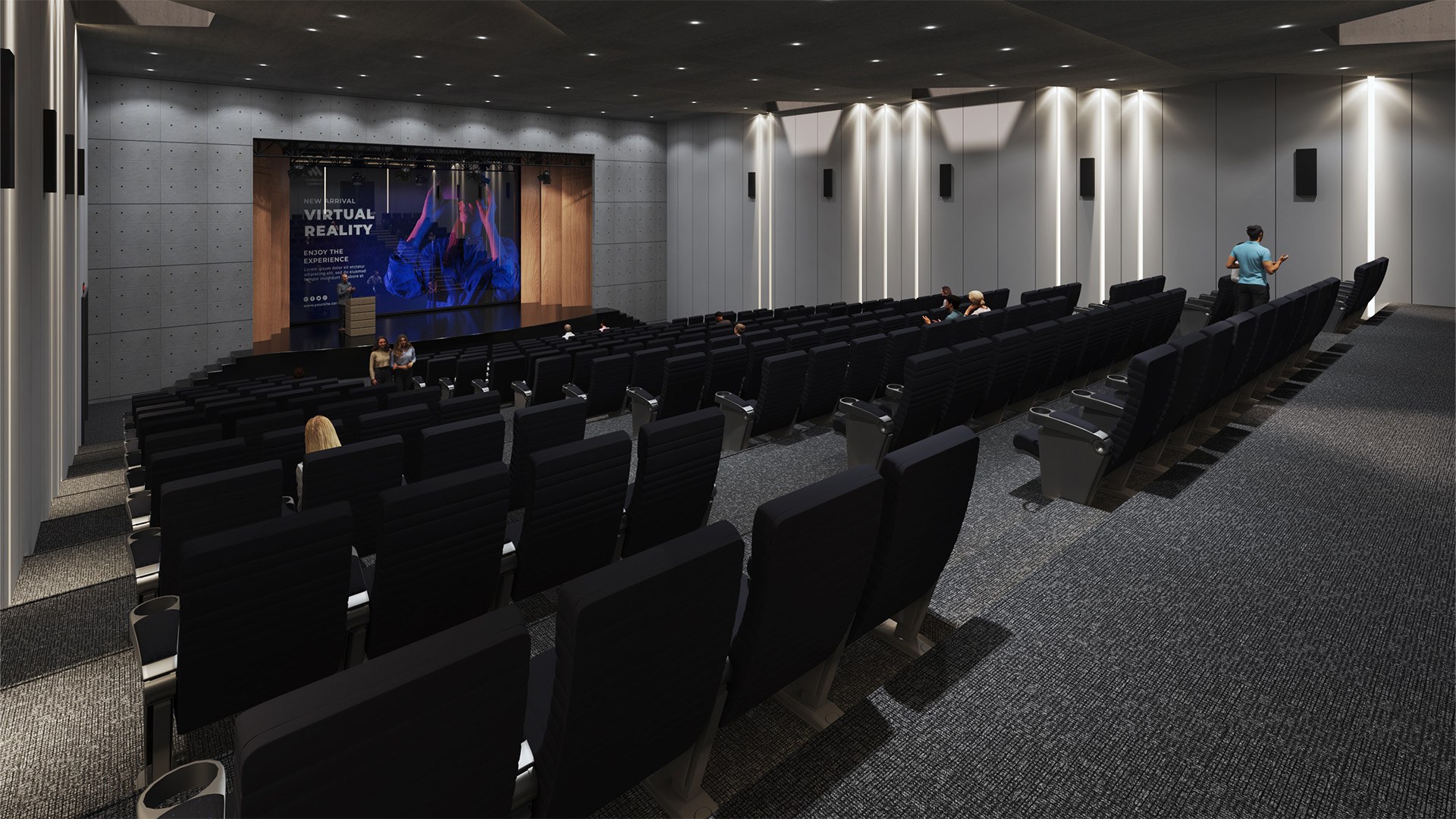 Auditorium Model - TurboSquid 2387351