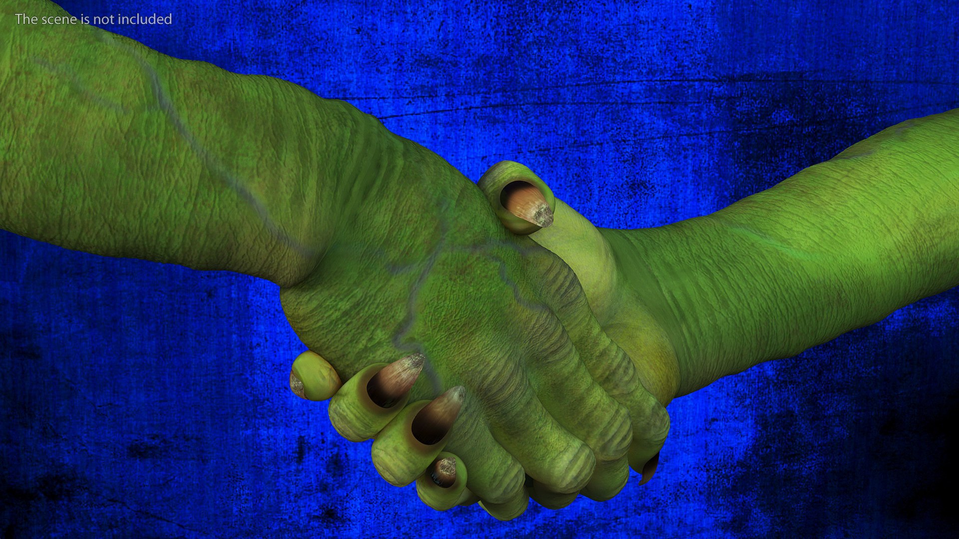 3D Handshake Green Goblin Hands Model - TurboSquid 2111404