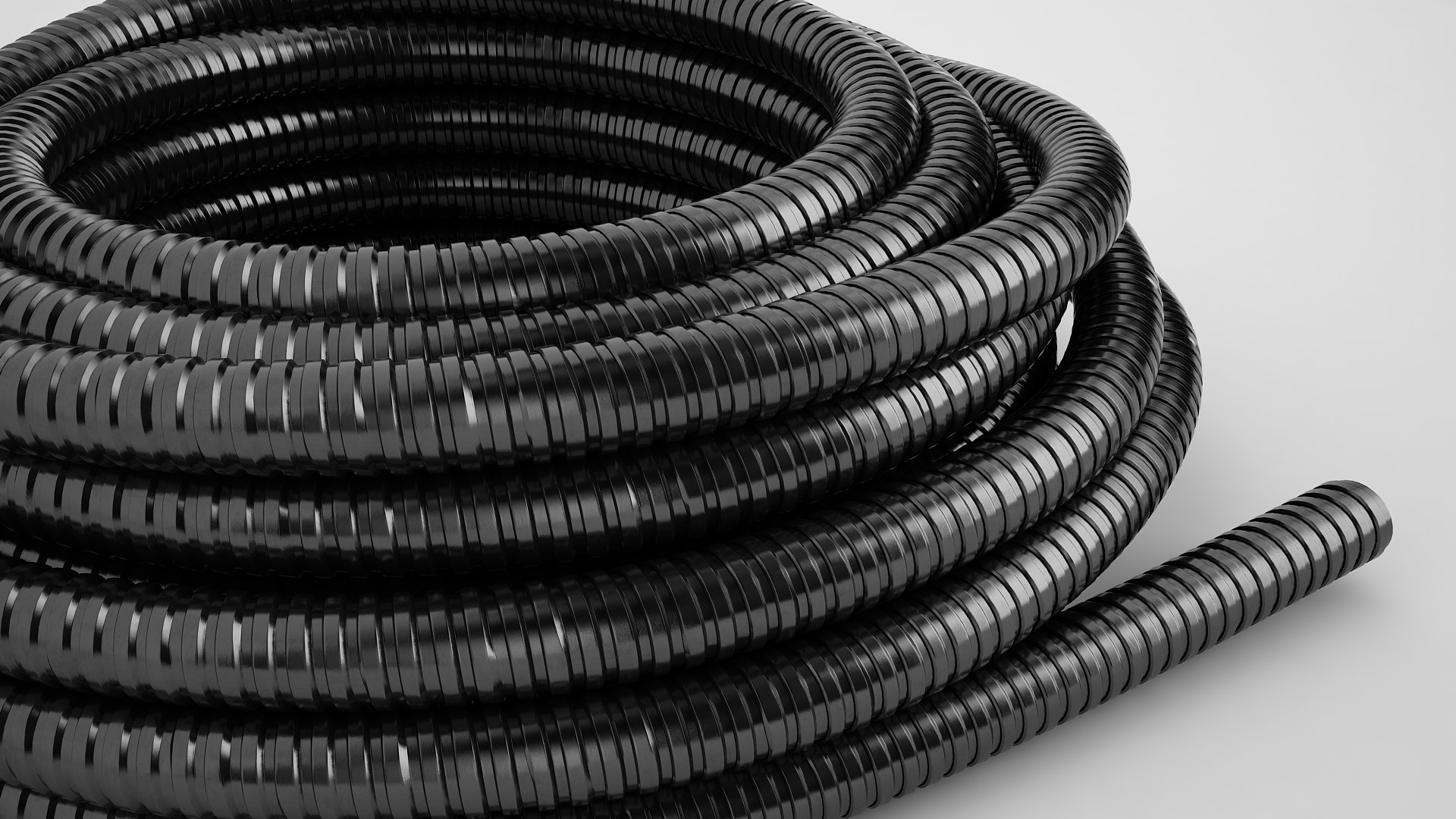 Flexible Steel Conduit Model - TurboSquid 1568232