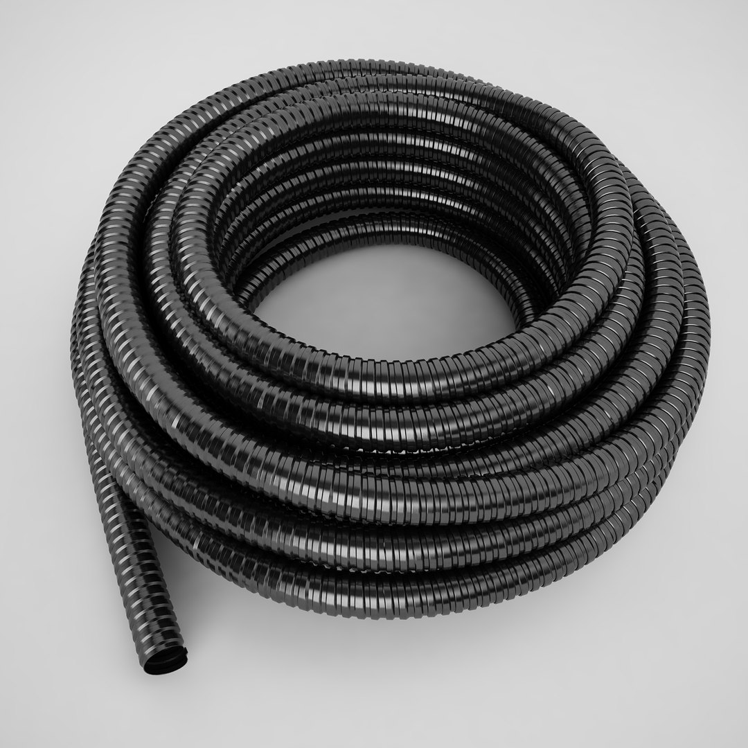 Flexible Steel Conduit Model - TurboSquid 1568232