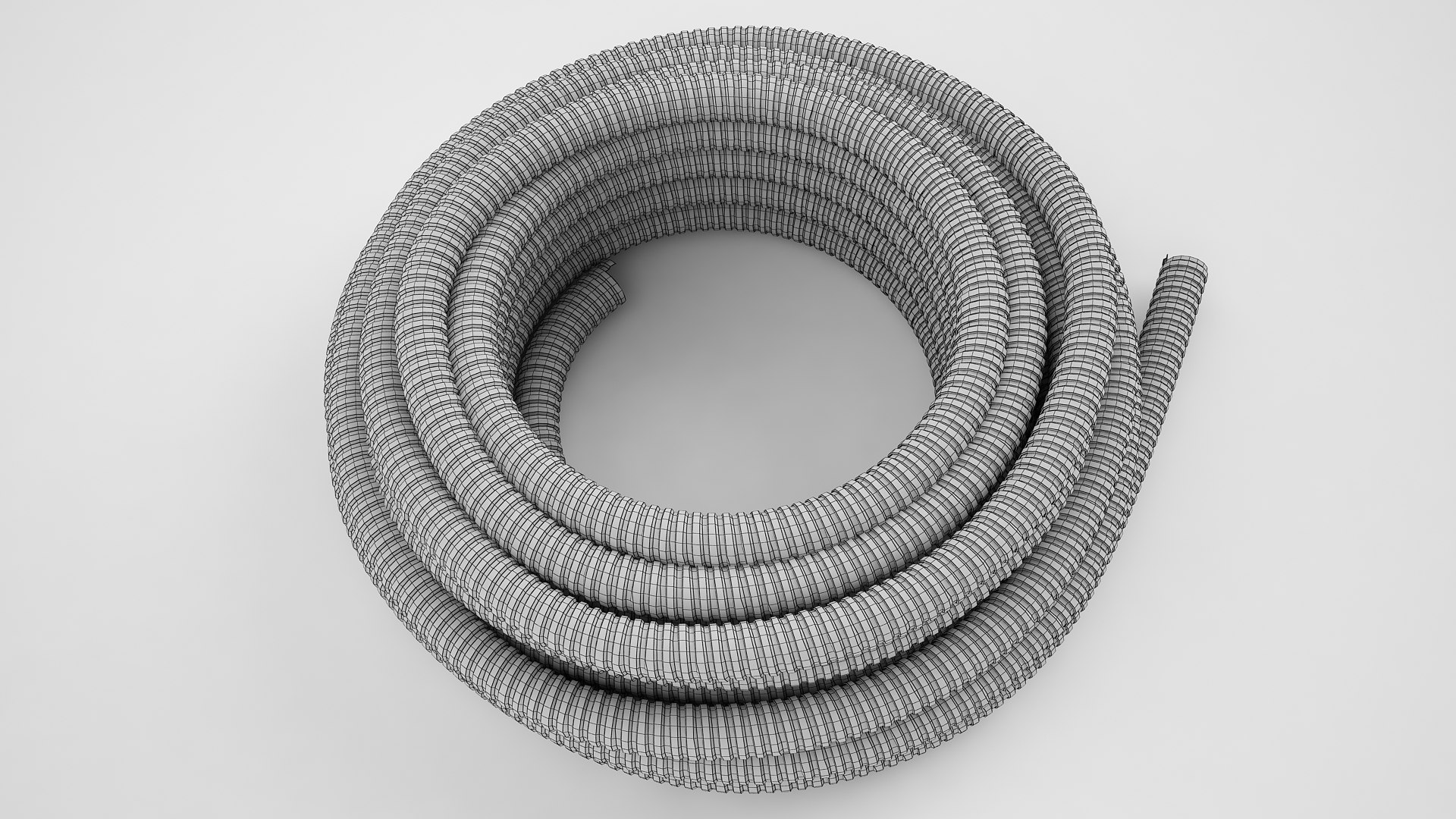 Flexible Steel Conduit Model - TurboSquid 1568232