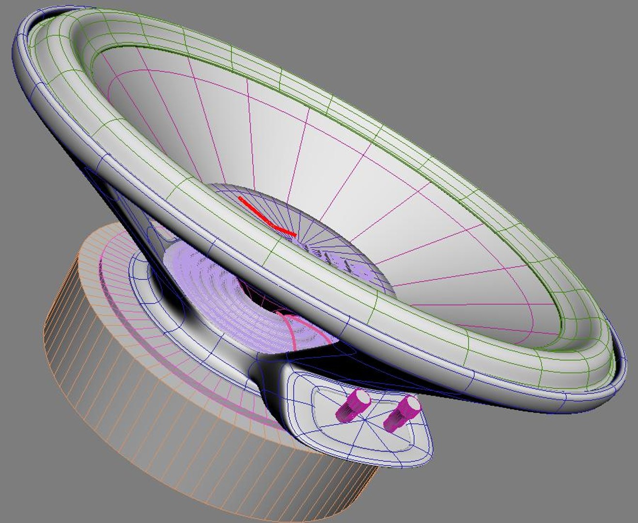 Free Speaker Loudspeaker 3d Model