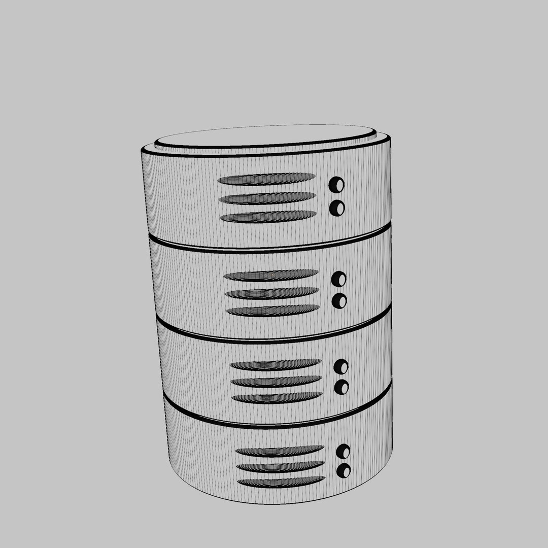 3D Model Data Base Server - TurboSquid 2063755
