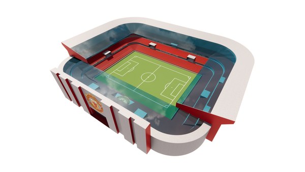 modelo 3d Soccer Stadium Revit- Manchester United Stadium Fan ...