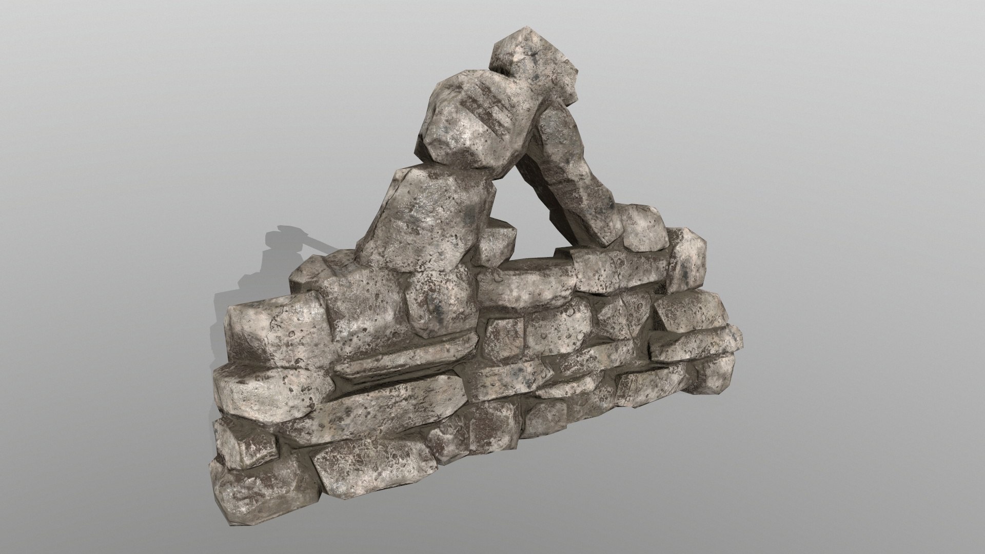 3D Wall Door Bridge - TurboSquid 1327343