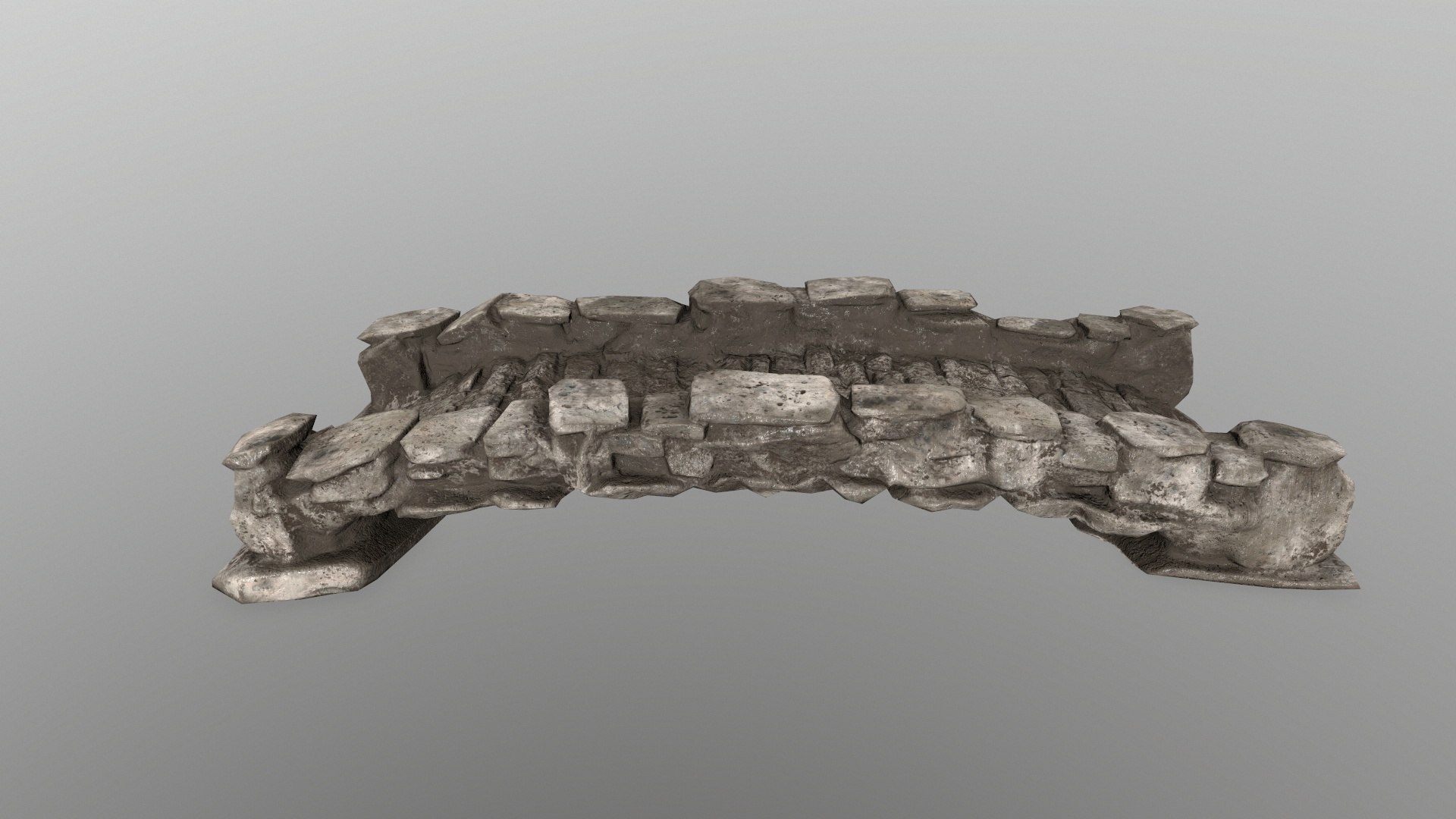 3D Wall Door Bridge - TurboSquid 1327343