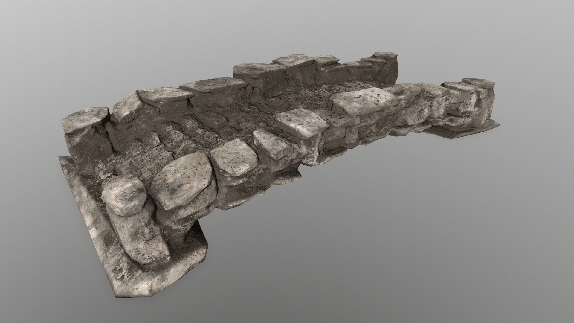 3D Wall Door Bridge - TurboSquid 1327343